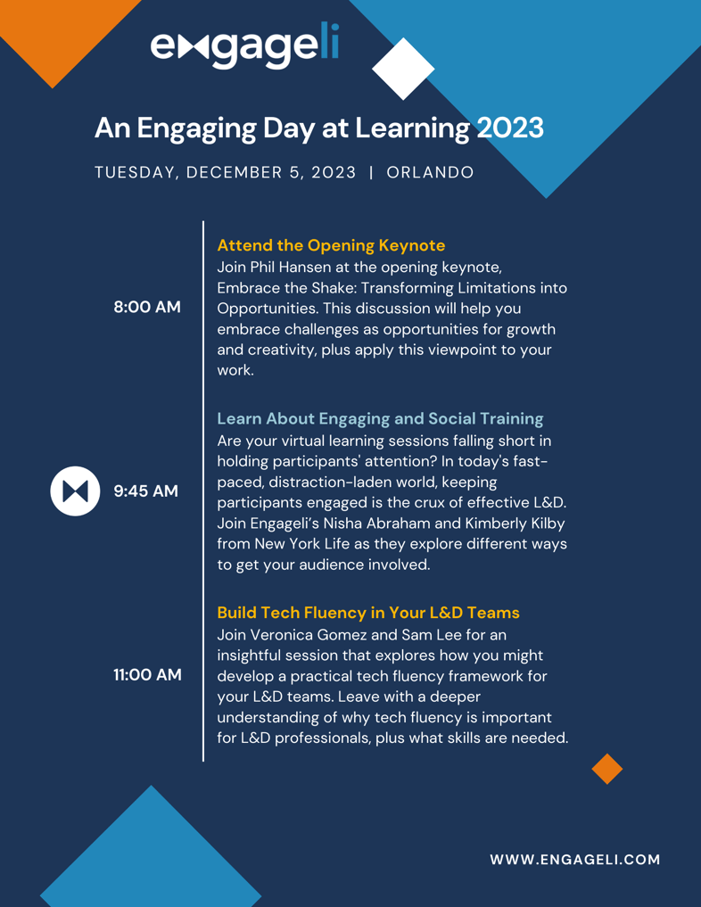 Elevating Learning and Development at Learning 2023