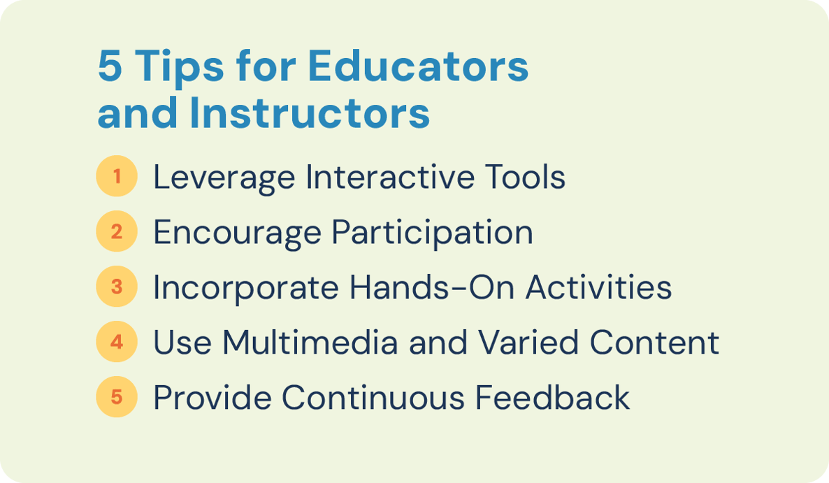 The Science of Active vs. Passive Learning in Virtual Classrooms