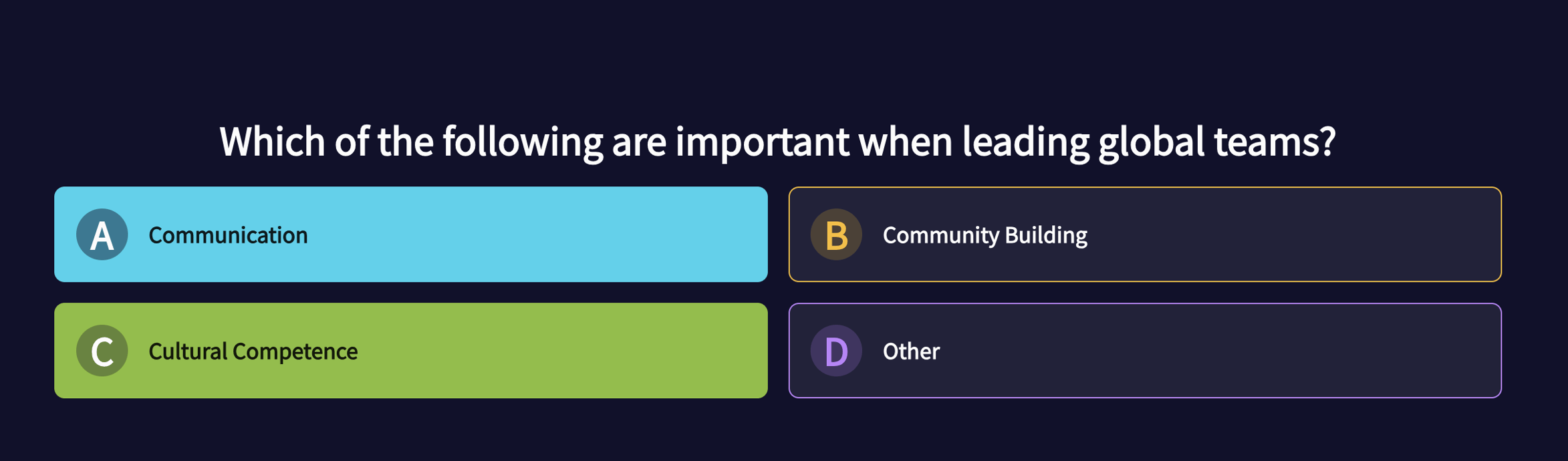 5 ways to use Polls in your Virtual training sessions