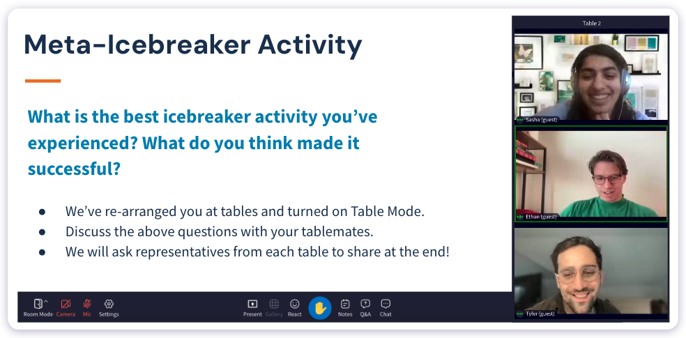 25 Fun Icebreakers for the Virtual Classroom